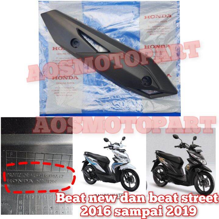 lapisan tutup cover knalpot beat new Eco dan beat street kode k81 tahun ...