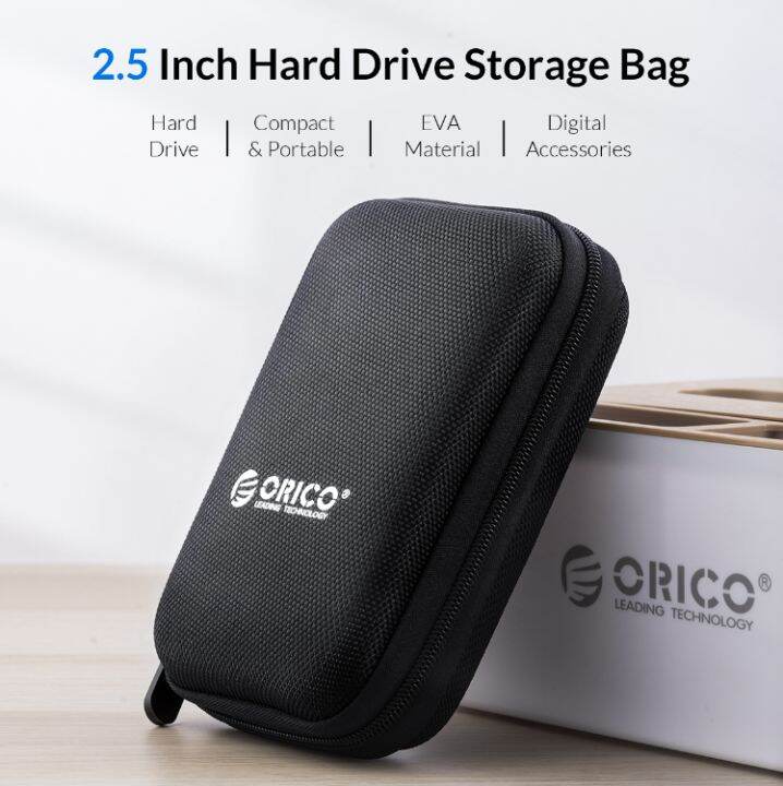 ORICO 2.5 Inch HDD Box Bag Case Portable Hard Drive Bag for External ...