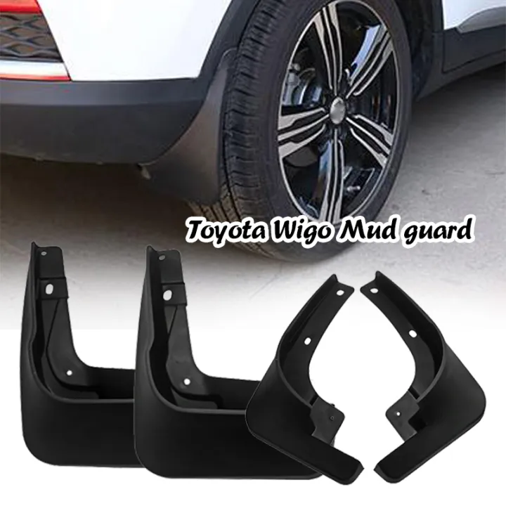 4pcs/set Toyota Wigo Mudguard Fender Suit For Toyota Wigo 2017-2023 ...