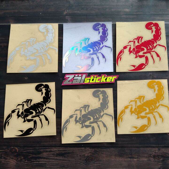 sticker kalajengking sticker cutting | Lazada Indonesia