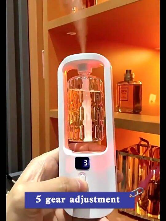 Digital Display Rechargeable Fragrance Wall-mounted Machine Automatic ...