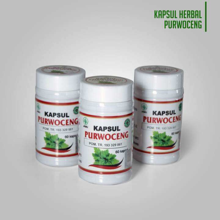 Kapsul Herbal PURWOCENG Al Ghuroba isi 60 [100% Original] | Lazada ...