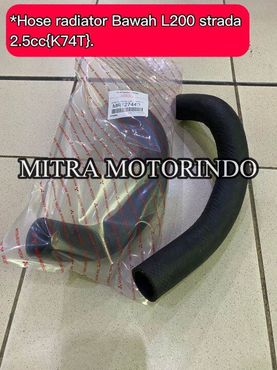 Selang radiator bawah strada L200 2.5CC K74T MR127440 | Lazada Indonesia