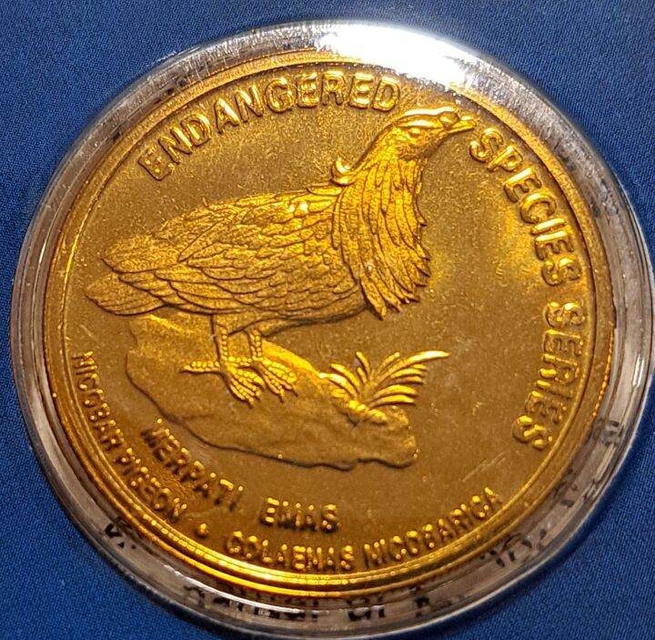 No.7 Endangered Species Nicobar Pigeon Spesies Terancam Merpati Emas ...