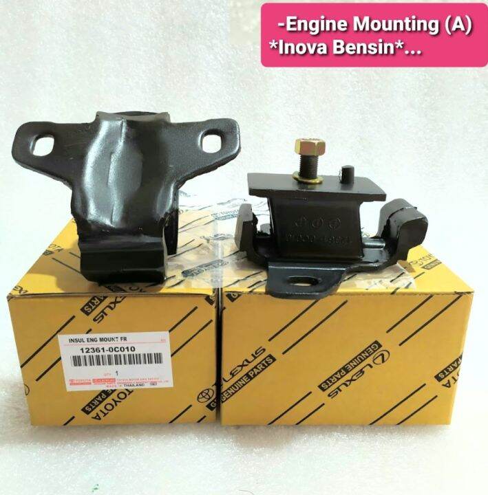 Engine Mounting Dudukan Mesin Innova Fortuner Hilux Bensin Asli ...