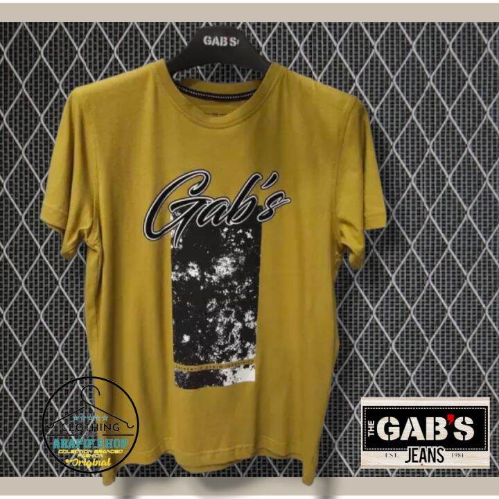 BAJU KAOS GABS BY GABRIELLE PRIA DEWASA LENGAN PENDEK TERBARU | Lazada Indonesia