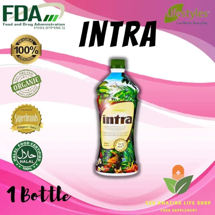 1 BOTTLE LIFESTYLES INTRA JUICE AUTHENTIC SOLD BY ECS AMAZING LIFE SHOP ...