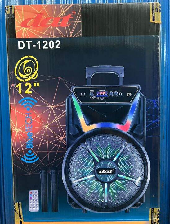speaker portable dat 12 inch bluetooth | Lazada Indonesia