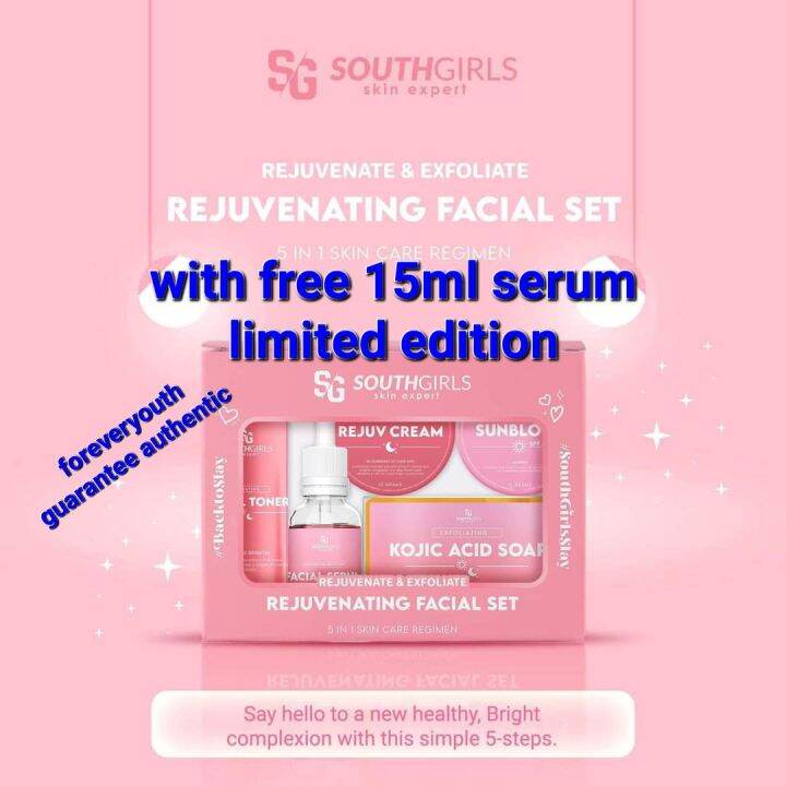 South Girls Skin Expert Rejuvenating Facial Set with 15ml limited ...