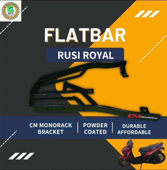 FLATBAR CM MONORACK FOR RUSI ROYAL | Lazada PH