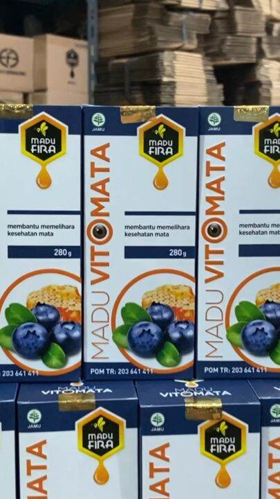 Madu Vitomata Herbal Mata Plus/Minus Buram Kabur Katarak Glukoma ...