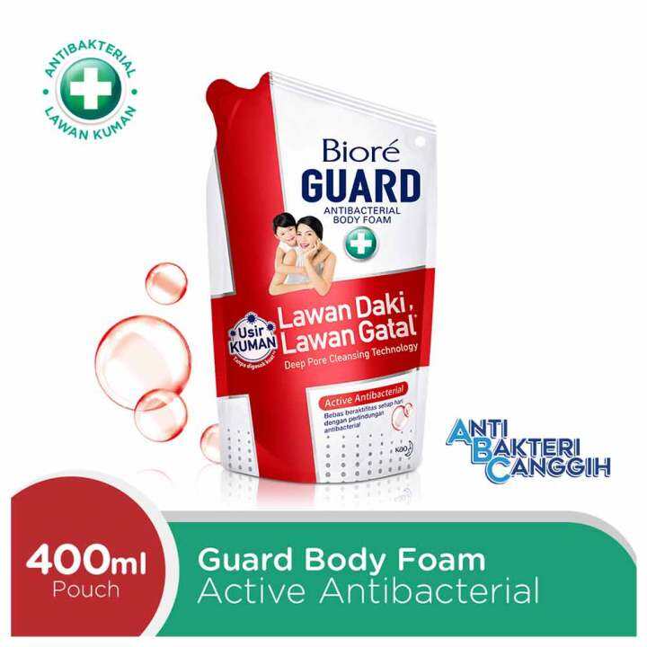 biore sabun cair active antibacterial 450ML | Lazada Indonesia