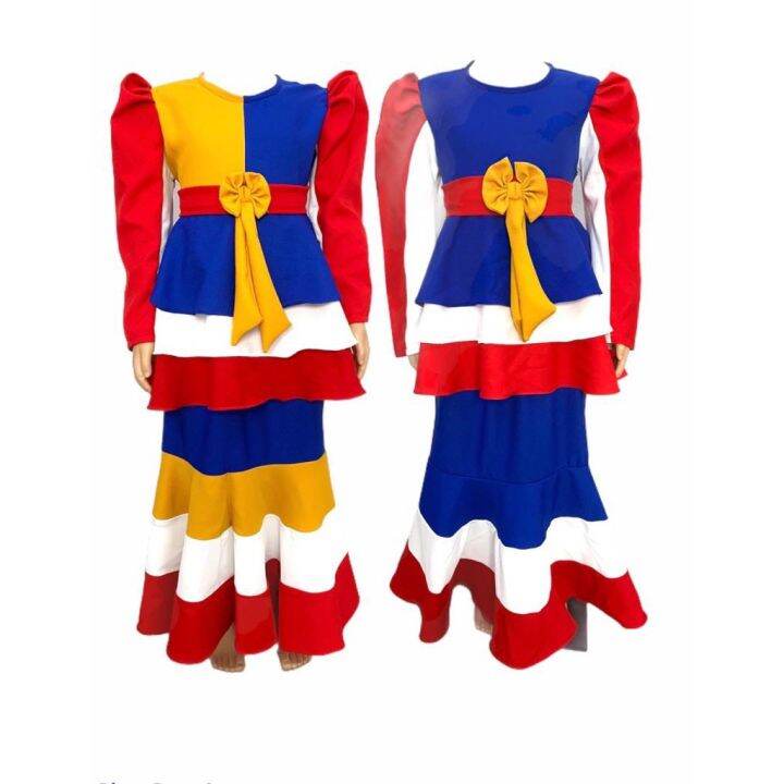 Baju Merdeka Budak Kurung Merdeka Dress Peplum Merdeka + FREE 🎁 | Lazada