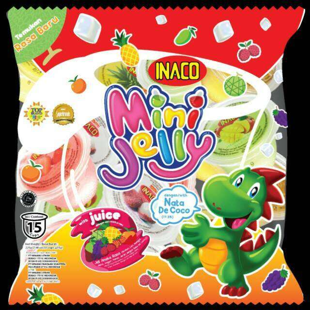 Mini jelly inaco isi 15pcs cemilan enak dan muran | Lazada Indonesia