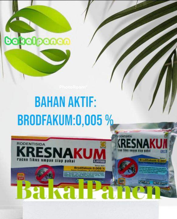 Rodentisida racun tikus obat tikus KRESNAKUM 100gram | Lazada Indonesia