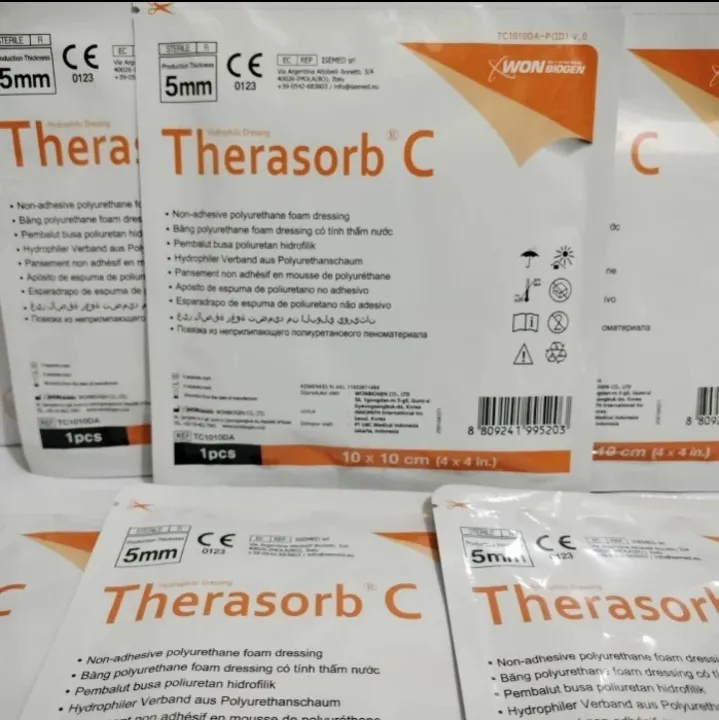 therasorb c 10 cm x 10 cm dan therasorb algi plus 10 cm x 10 cm ...