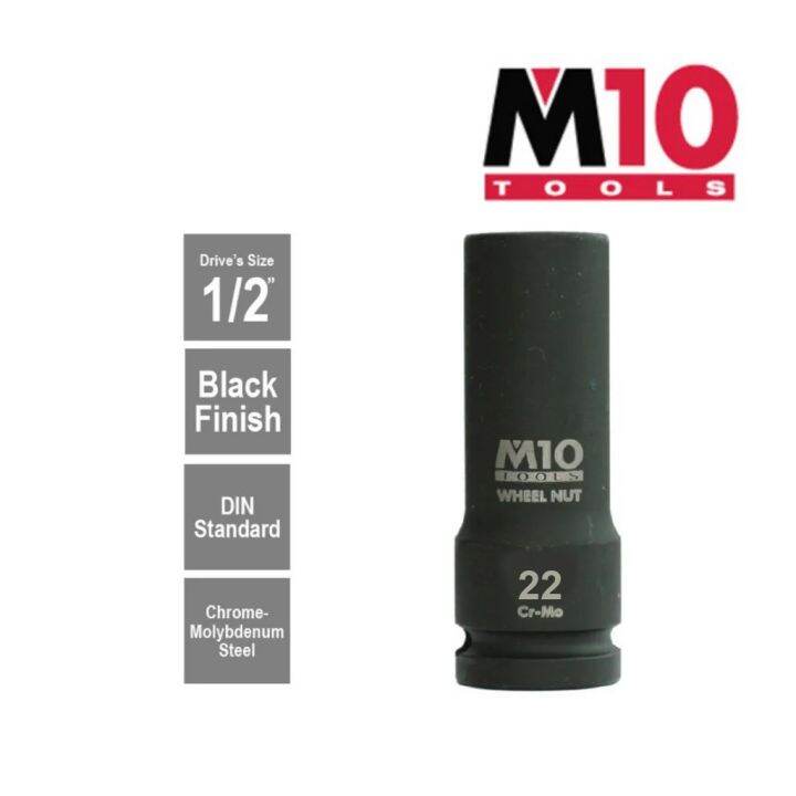M10 Impact Socket 1/2" ukuran 22mm | Lazada Indonesia