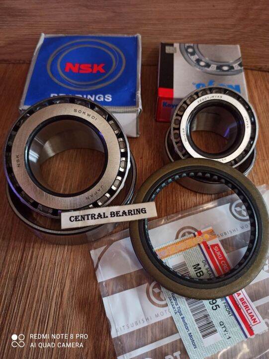 BEARING 32207 50 KW 01 + SEAL BEARING RODA DEPAN LUAR DALAM PS125 ...