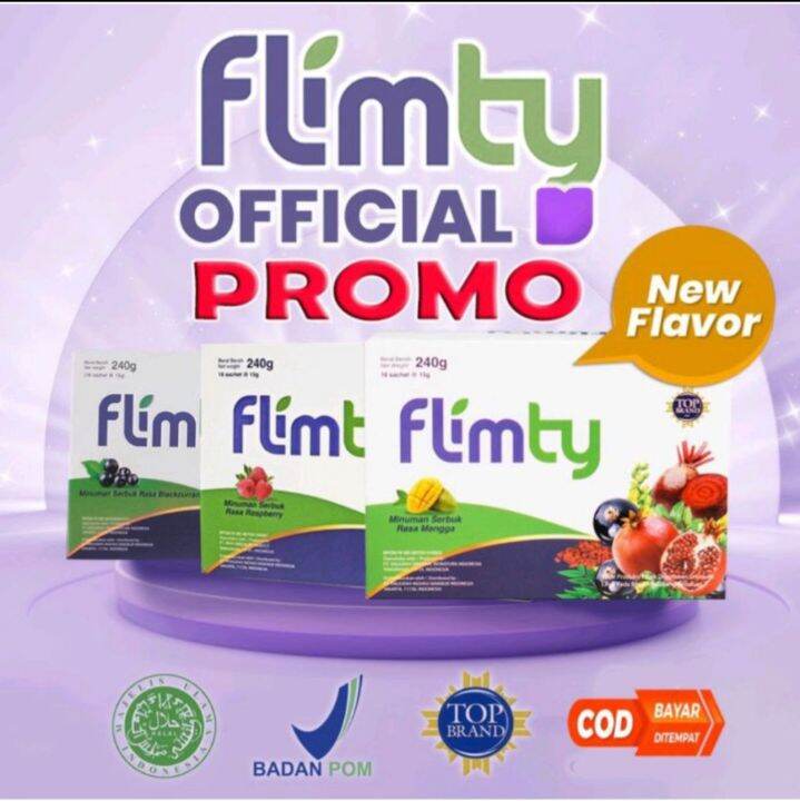 Flimty Fiber Ready 3 rasa | Lazada Indonesia