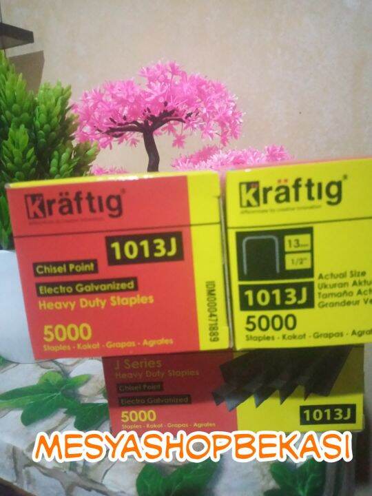 isi staples 1013j kraftig | Lazada Indonesia