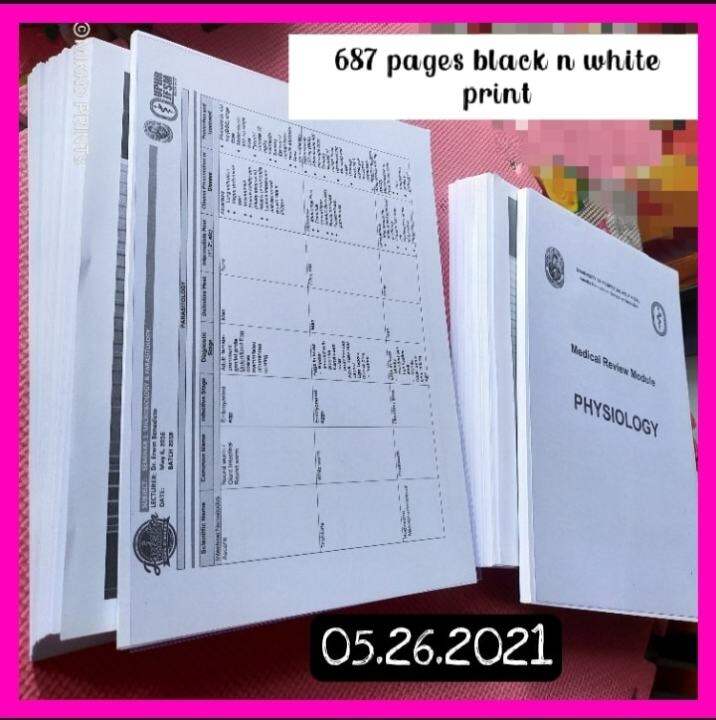 PISO PRINT by Mikko Prints black n white short bond paper minimum of ...