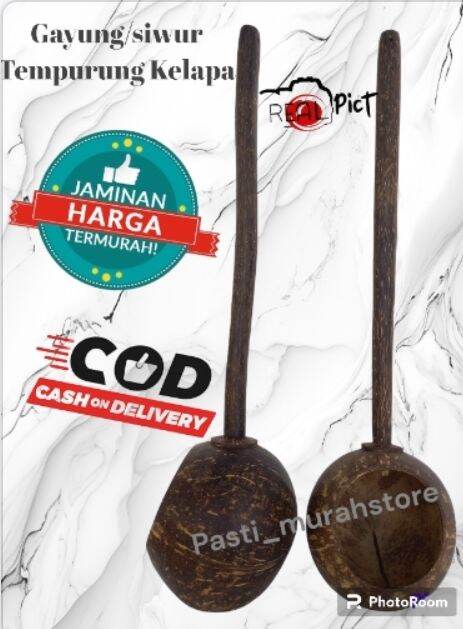 Gayung/siwur batok kelapa Tempo dulu | Lazada Indonesia