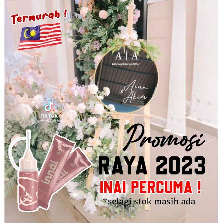 Wedding Welcome Board Sign Photobooth Papan Tanda Perkahwinan Cermin ...