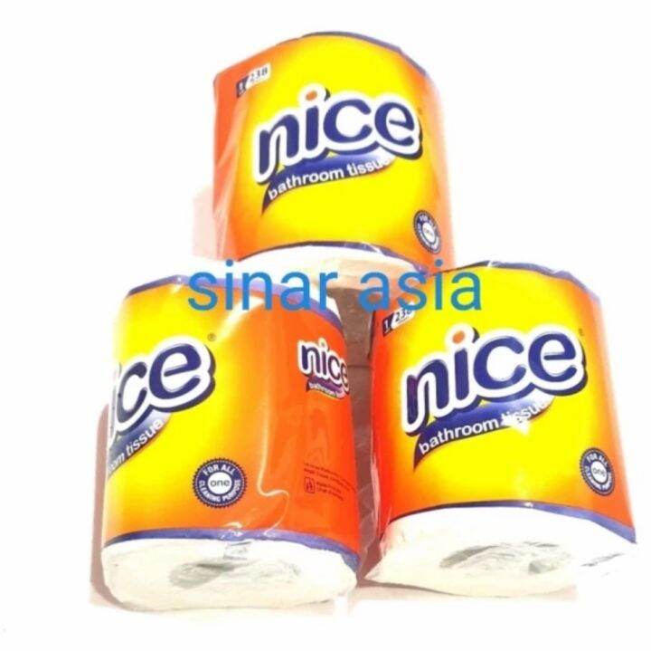 Tisu Nice rol toilet 238 sheet 2 apply - harga per roll | Lazada Indonesia