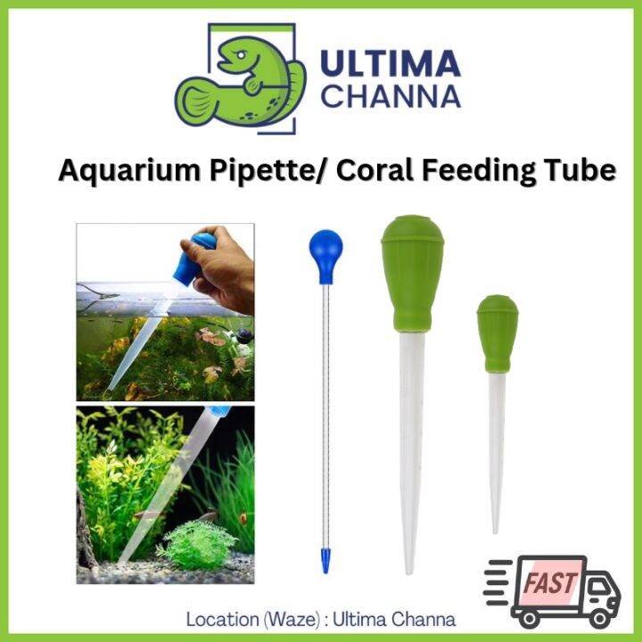 (Ready Stock) Aquarium Pipette Dropper/ Coral Feeding Tube for dosing ...