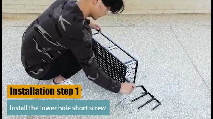 SHUPIN 50/100CM Plant Rack Outdoor Window Bonsai Stand Decoration ...