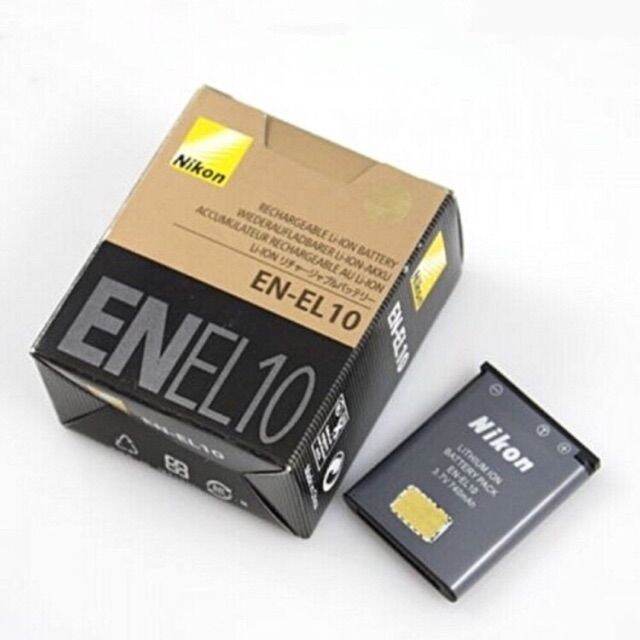 Nikon EN-EL10 EL10 battery for Nikon camear S210 S200 S500 S510S S700S and S3000 S4000 | Lazada PH