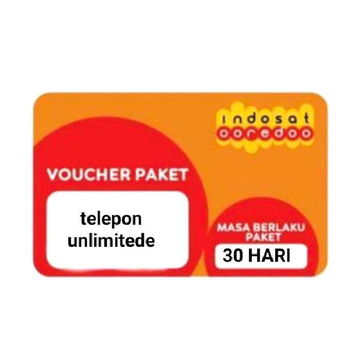 VOUCHER IM3 TELEPON UNLIMITEDE | Lazada Indonesia