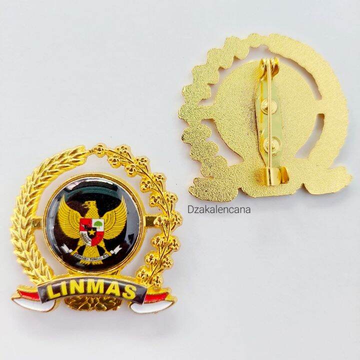 Pin Linmas ~ Lencana Linmas | Lazada Indonesia