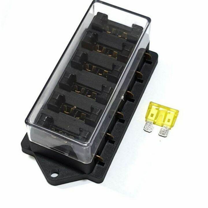 FUSE BOX SEKRING DX SET - RUMAH SEKRING TANCAP BESAR 6 SLOT | Lazada ...