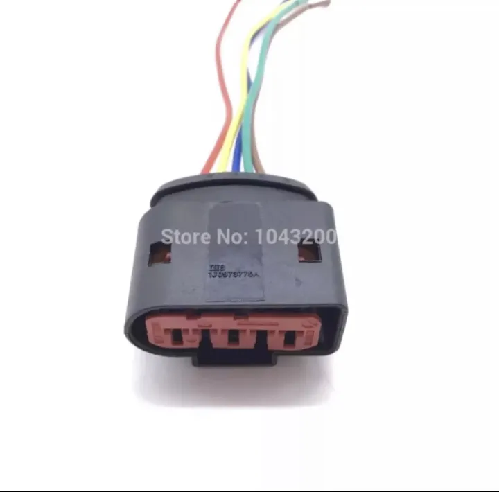AK81 1J0973775A For VW / AUDI MAF Mass Air Flow Sensor 5 Pin Connector ...