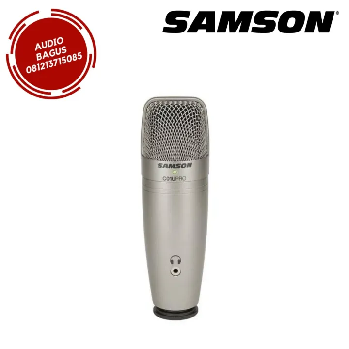 MIC CONDENSER SAMSON C01 USB PRO / CO1U PRO ORIGINAL | Lazada Indonesia