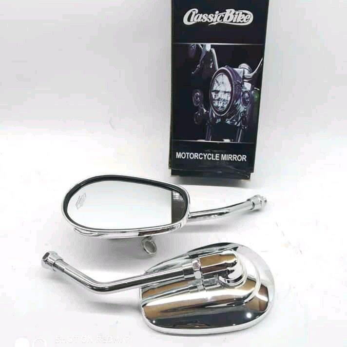 Spion Harley davidson HD OVAL spion bulat oval day mos klasik classic ...