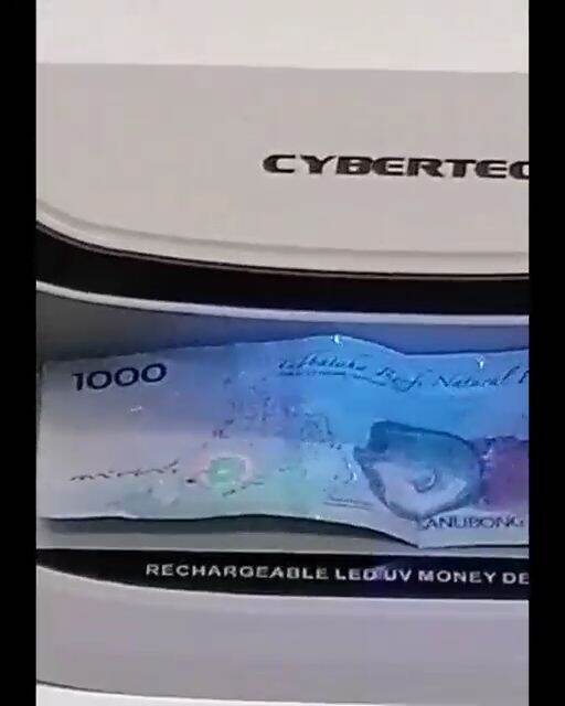 LED Money Detector Rechargeable | 3038 VER5058 | Money Verifier for ...