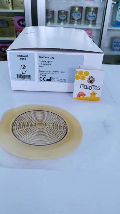 Coloplast Alterna 5985 Ostomy Bag - Transparent Maxi - 10-70mm - 30pcs ...