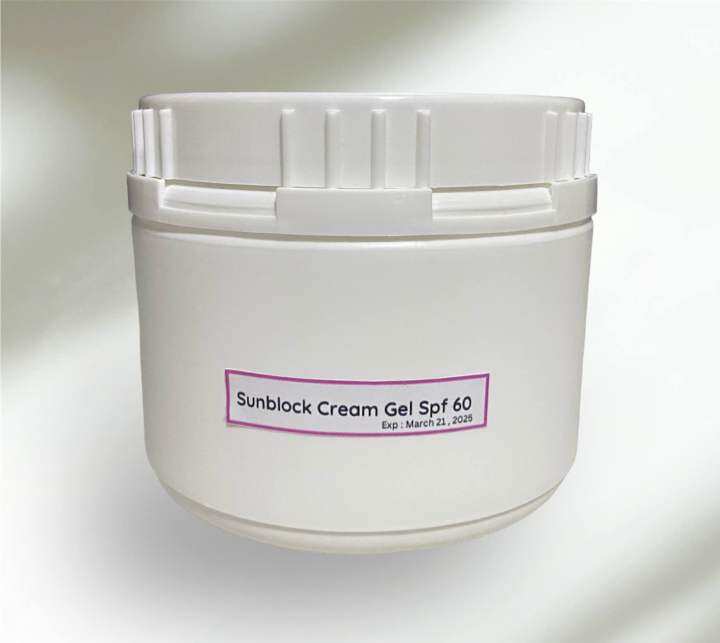 Sunblock Cream Gel SPF 60 500g | Lazada PH