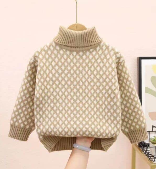 Sweater rajut anak laki laki perempuan terbaru baju hangat anak kotak ...