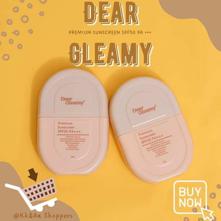 Dear Gleamy Premium Sunscreen SPF50 PA +++ | Lazada PH