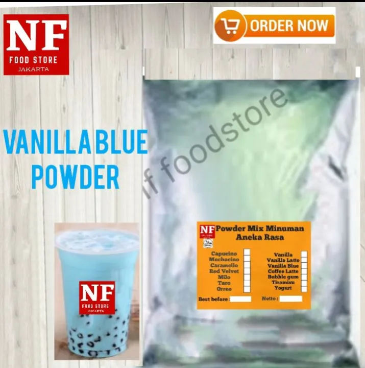 VANILA BLUE BUBUK MINUMAN POWDER MIX 1 KG | Lazada Indonesia