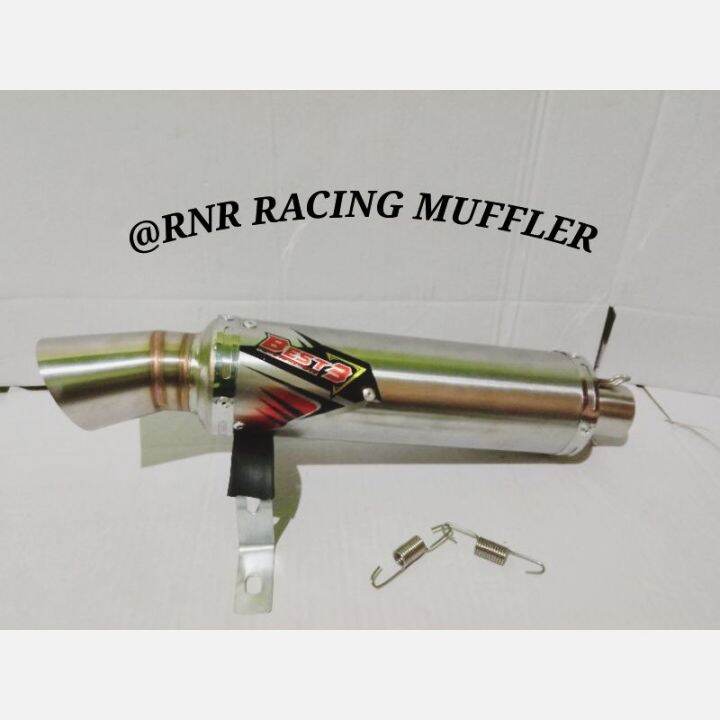 Silencer Knalpot Model Corong Best 3 Inlet 38 All matic Lengkap dengan ...