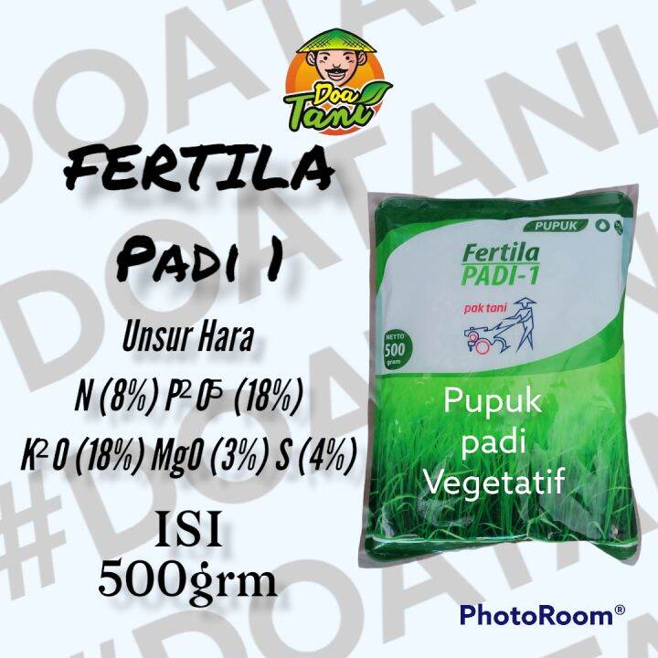 PUPUK FERTILA PADI-1 #PUPUK#PADI | Lazada Indonesia