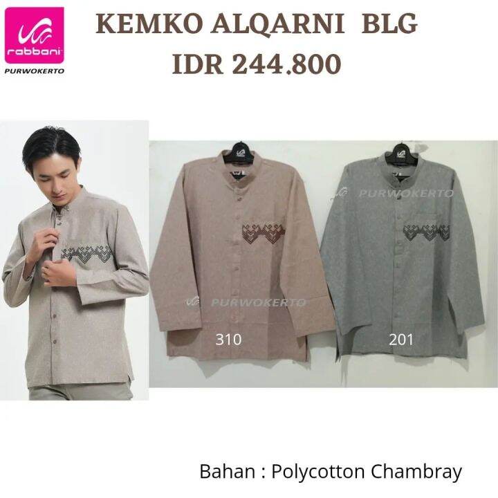 RABBANI - KEMKO RABBANI TERBARU - kemko rabbani - baju koko lengan ...