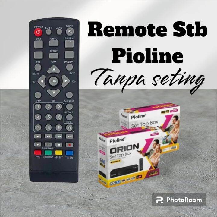 Remote set top box Pioline | Lazada Indonesia