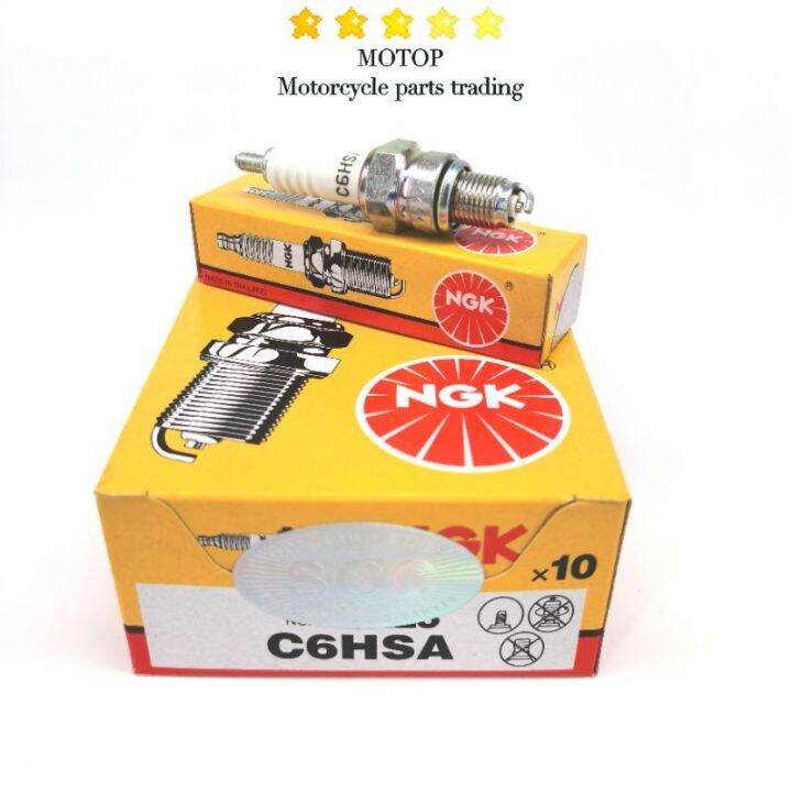 NGK SPARK PLUG C6HSA FOR XRM 110, WAVE 100 (PER PC.) | Lazada PH