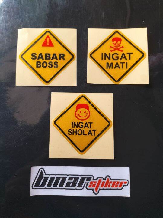 STIKER CUTTING JANGAN LUPA SHOLAT | Lazada Indonesia