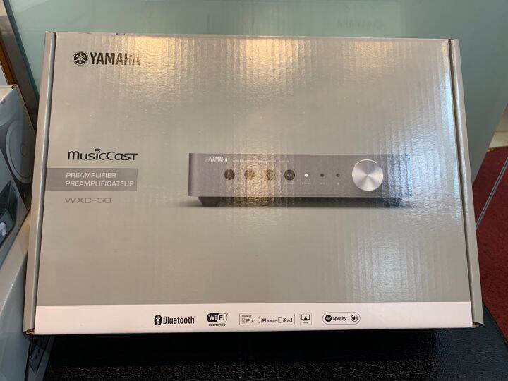 YAMAHA WXC-50 (DARK SILVER) MusicCast wireless streaming preamplifier ...